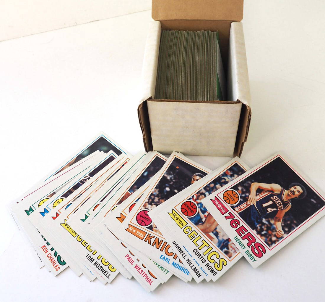 1977 Topps Basketball Vintage Full Set Auction