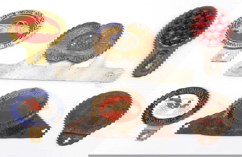 (5) License Plate Toppers