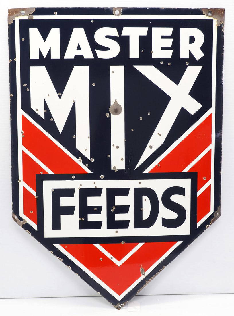Master Mix Feeds Sign Auction