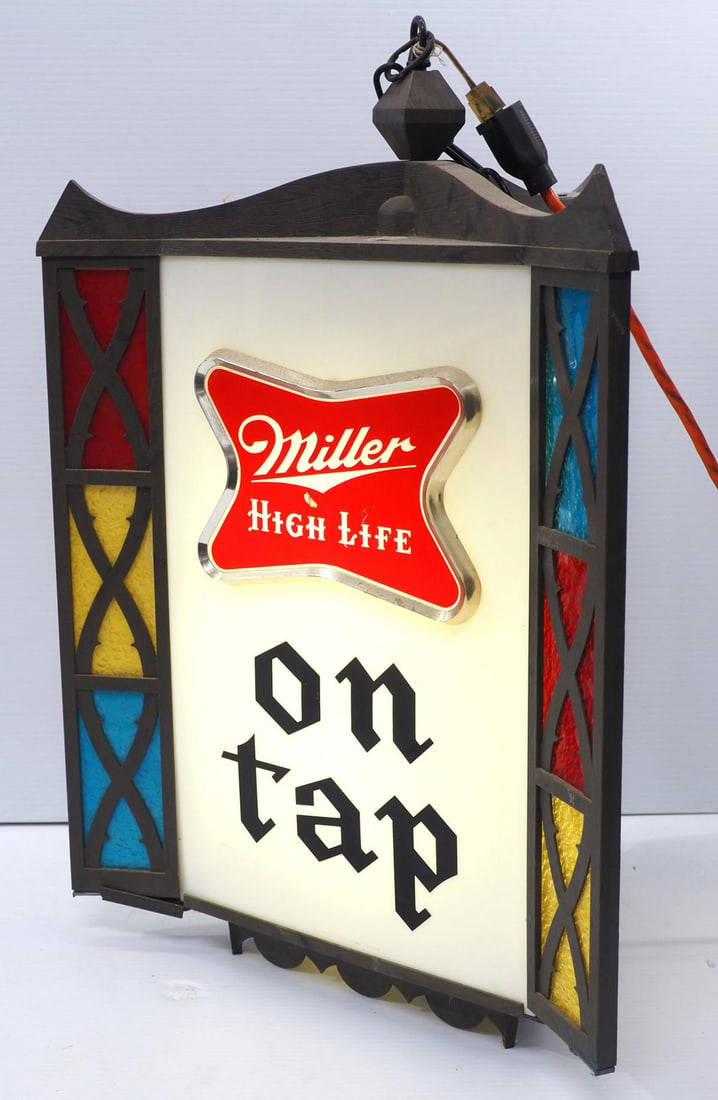 Miller High Life Lighted Sign Auction
