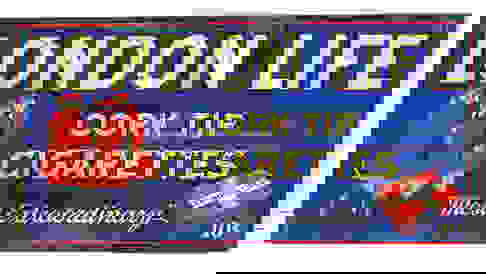 London Life Cork Tip Cigarettes Sign Auction