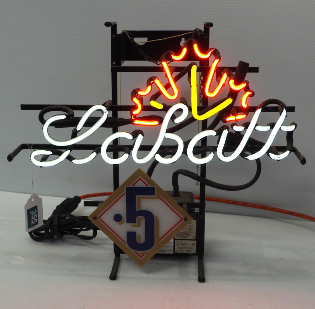 Neon Labatt Beer Sign Auction