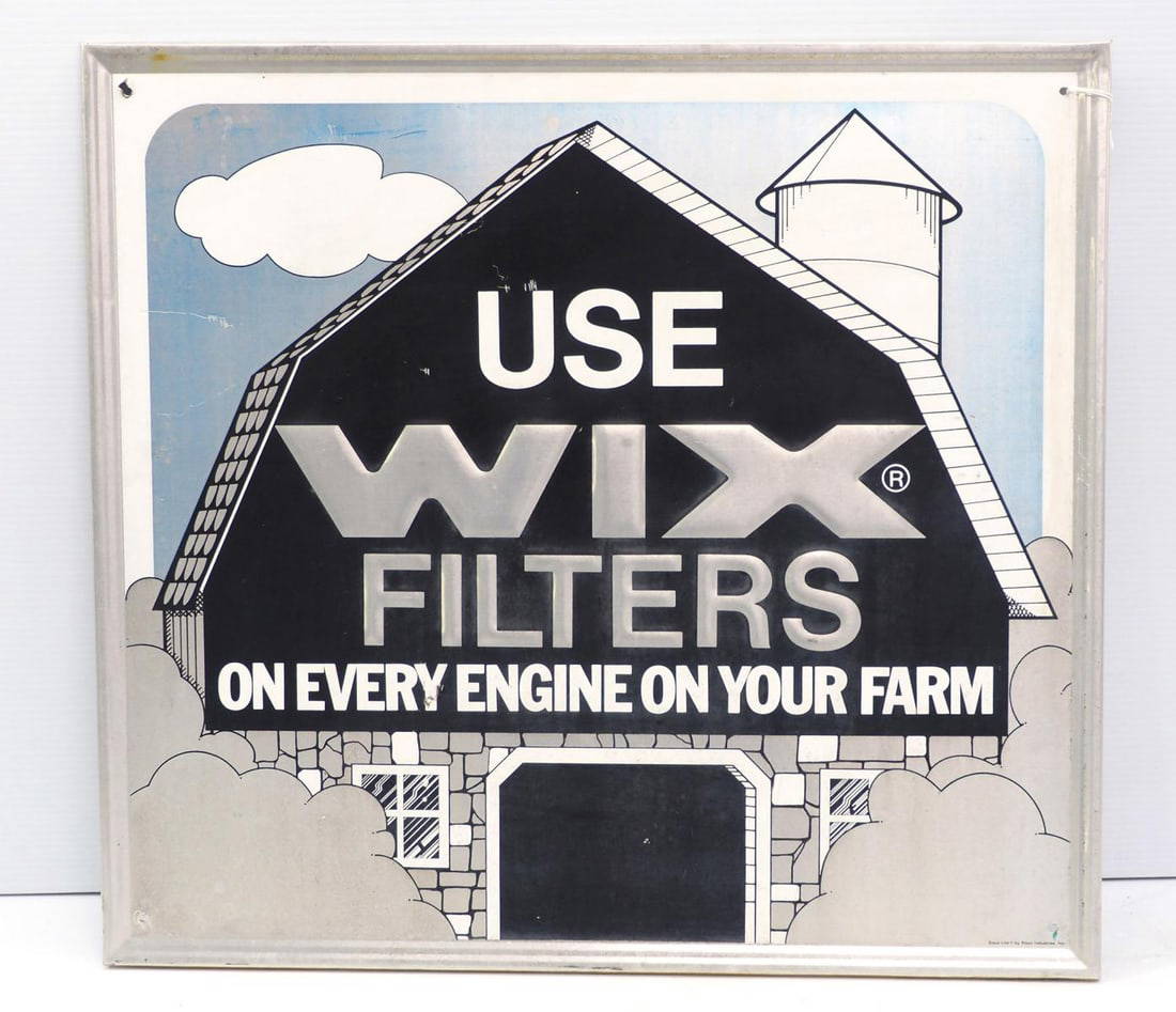 Use Wix Filters Sign Auction