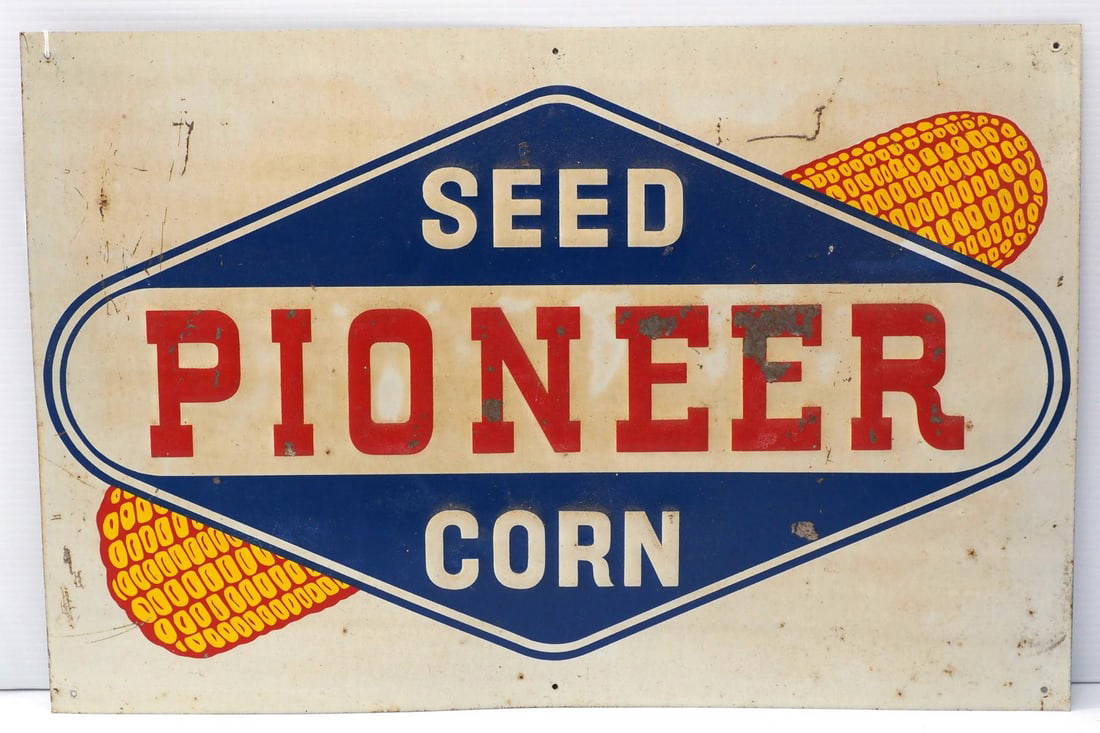 Pioneer Seed Corn Sign Auction