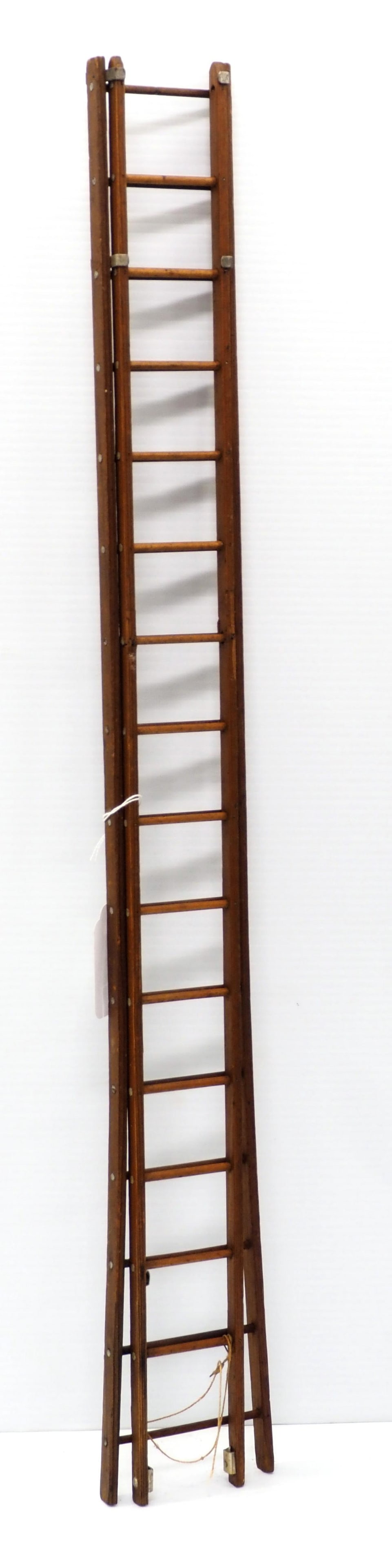 Salesman Sample Wooden Extension Ladder Auction