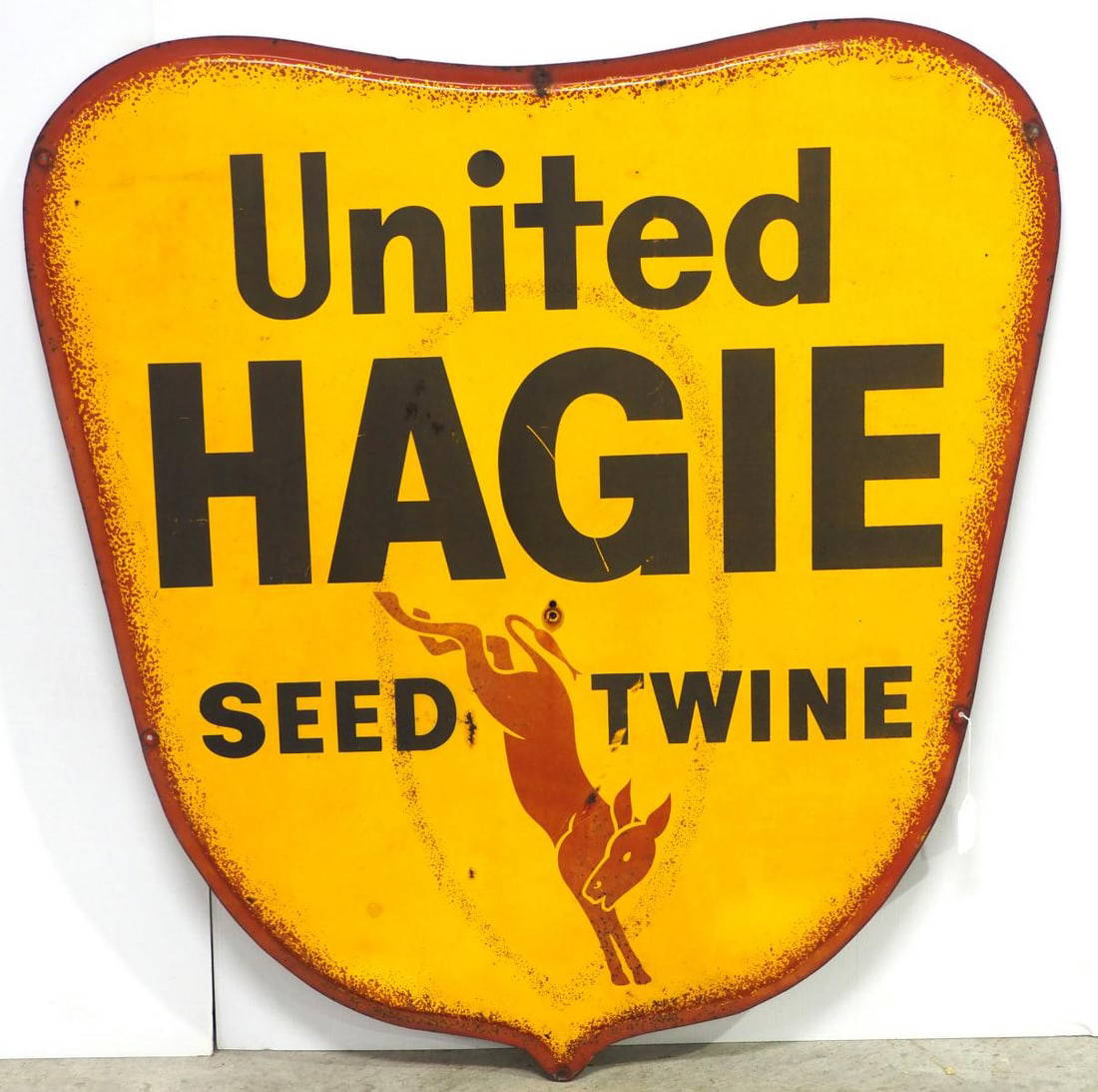 United Hagie Seed-twine Sign Auction