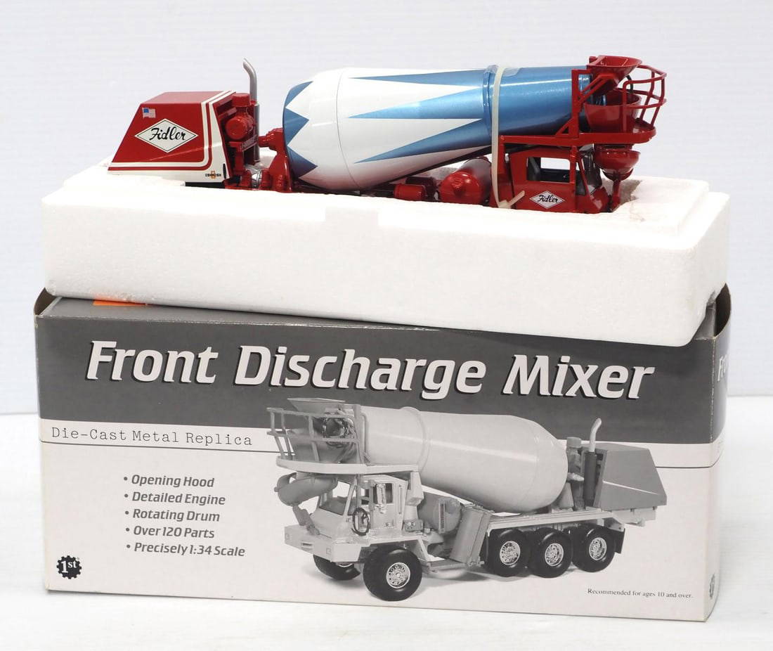 First Gear Fidler Front Discharge Cement Mixer Auction