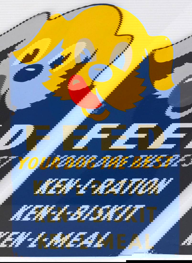 Ken-l-ration Dog Food Sign Auction