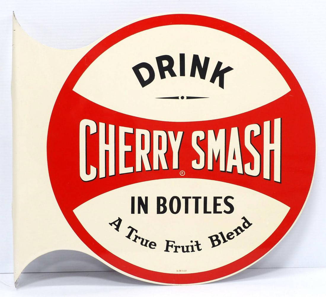 Drink Cherry Smash Sign Auction
