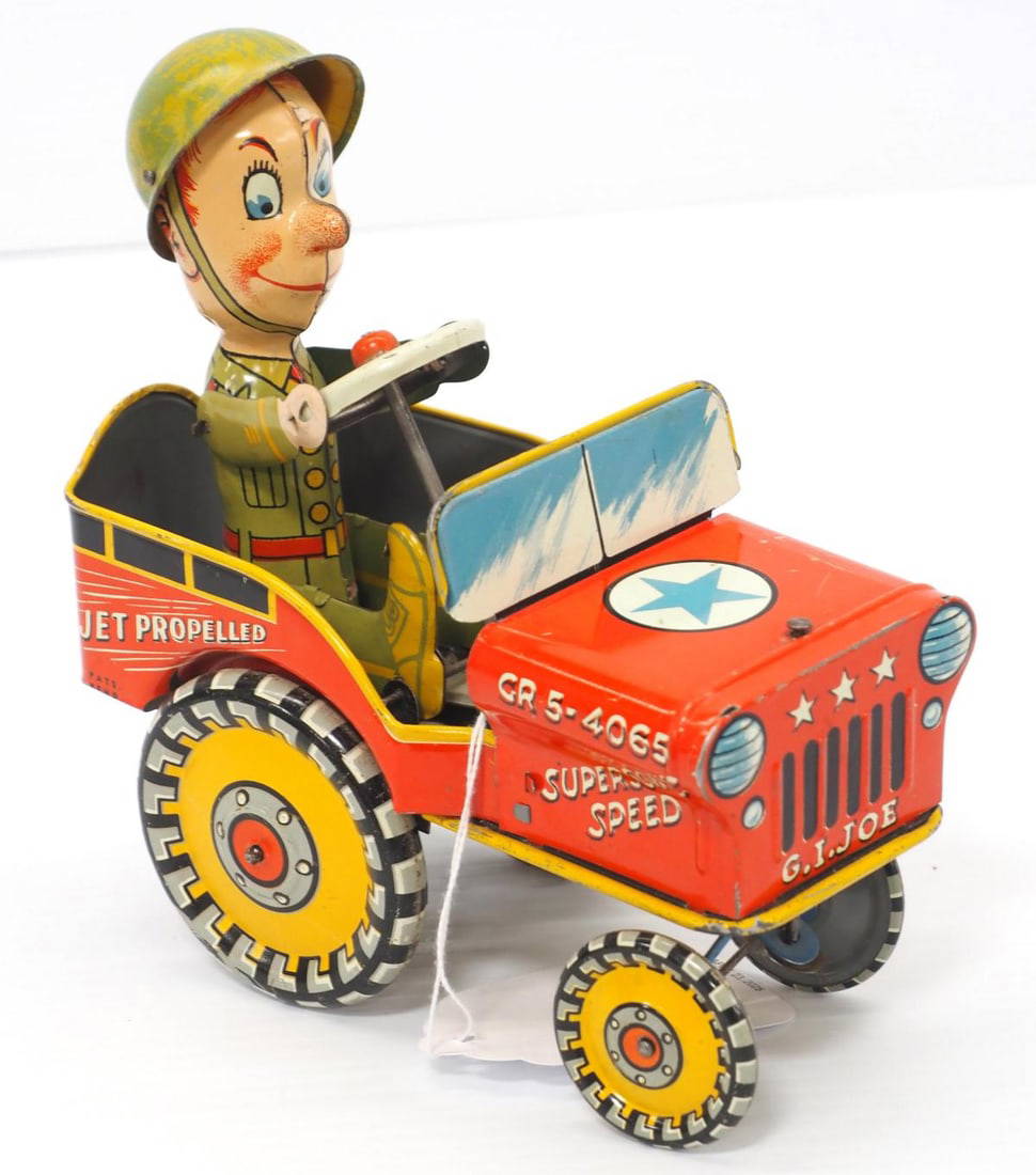 Unique Art G.i. Joe Jouncing Jeep Auction