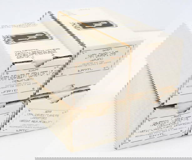 (4) Ertl Amt Cars In Boxes