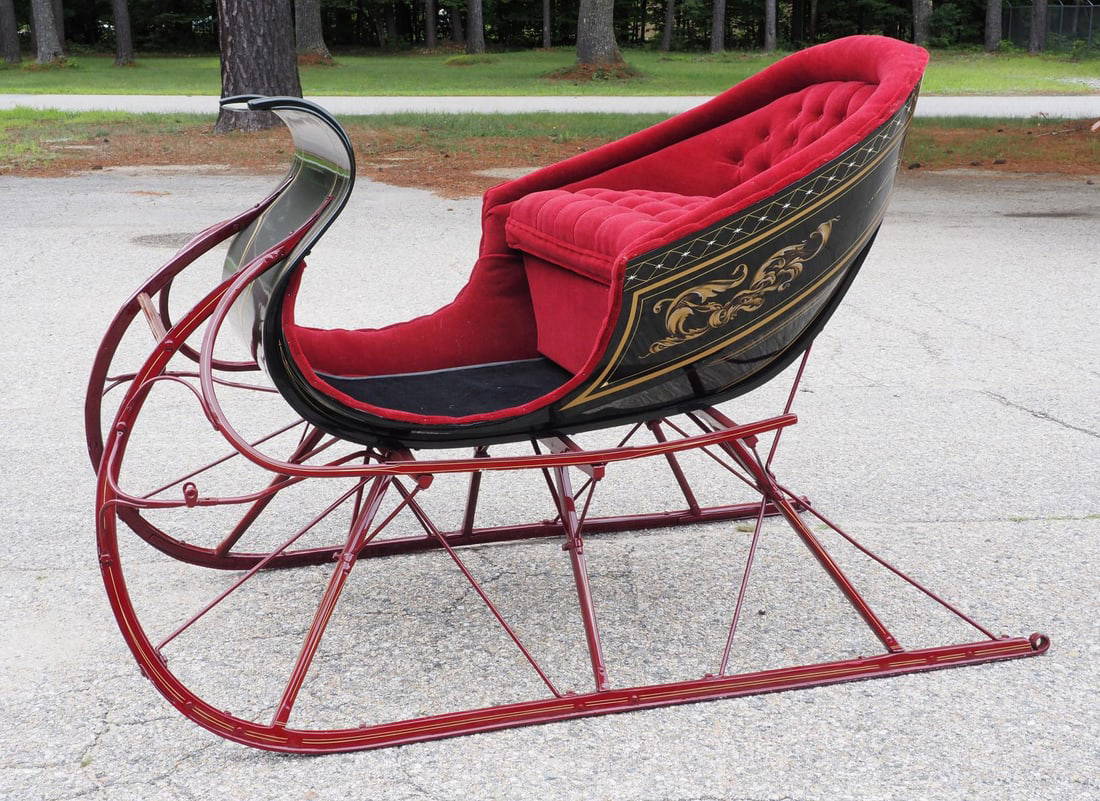 Albany Cutter 1-horse Sleigh Auction
