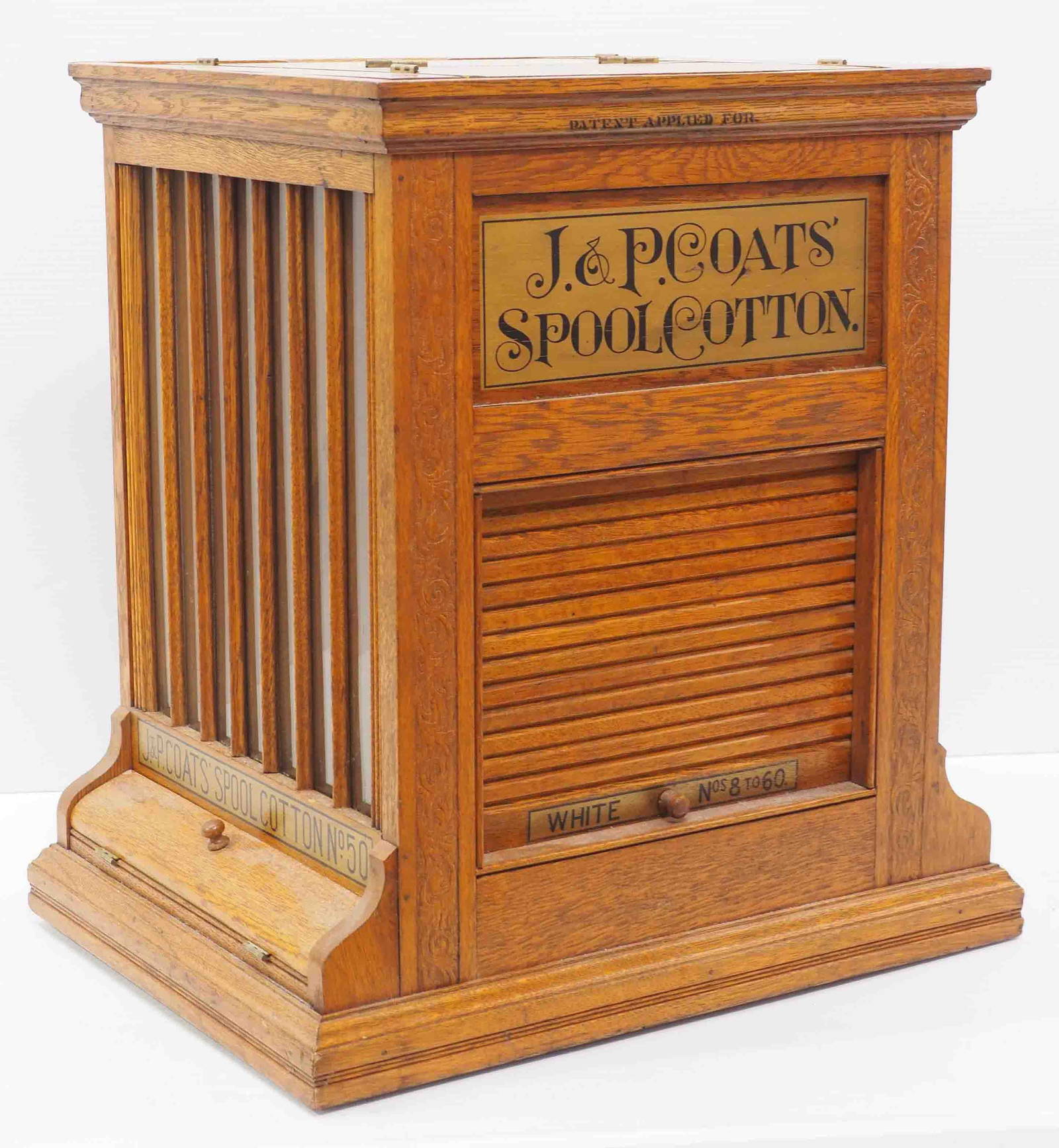 J&p Coats Spool Cotton Spool Dispenser Auction