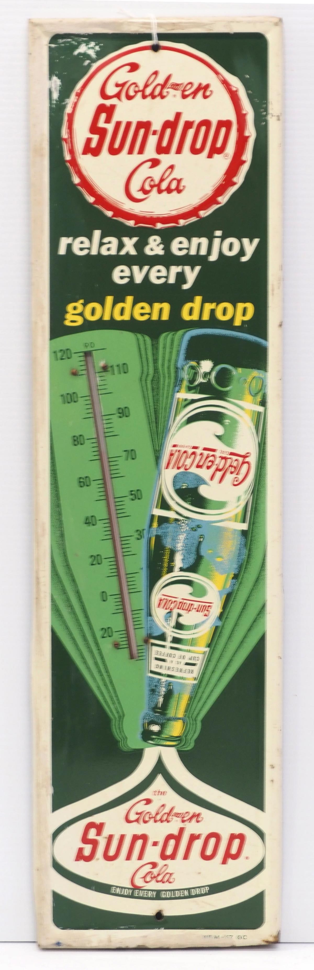 Sun-drop Cola Thermometer - Aug 02, 2025 | Chupp Auctions & Real Estate ...