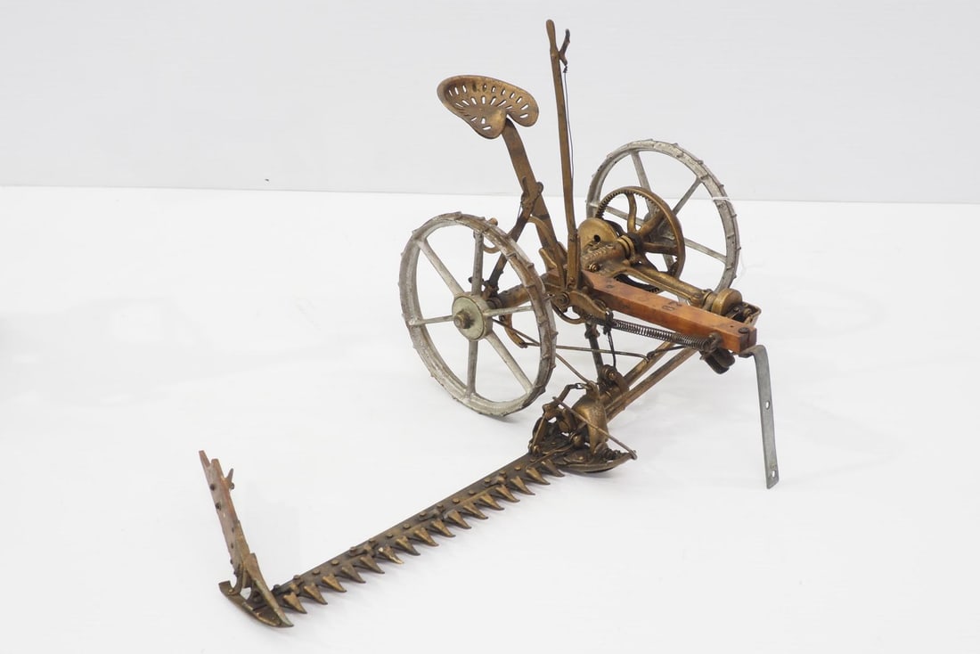 Salesman Sample Horse-drawn Hay Mower Auction