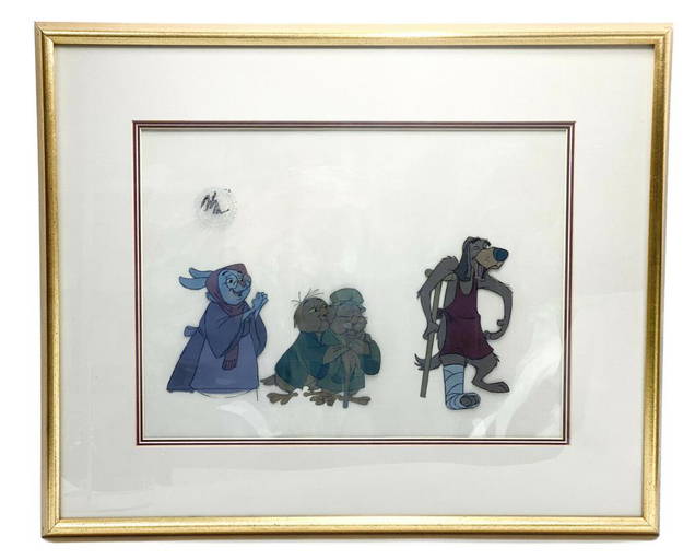 Disney Animation Cel - Rabit & Owls Robin Hood - Dec 05, 2021 | Taylor ...