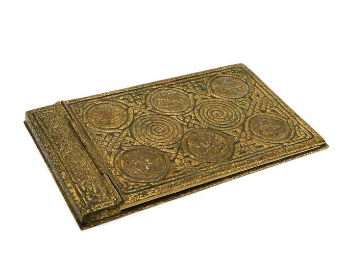 Tiffany Studios Zodiac Patinated Bronze Notepad (#0752) on Mar 06, 2022 ...