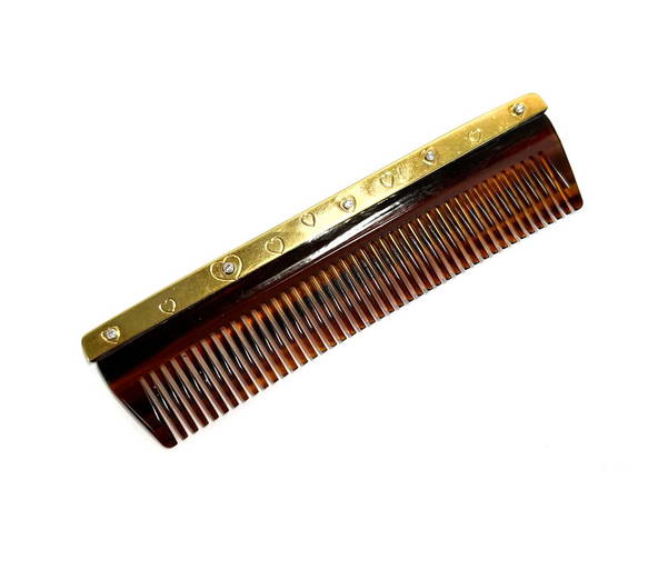 18k Yellow Gold and Diamond Comb (#0835) on Nov 06, 2022 | Taylor ...