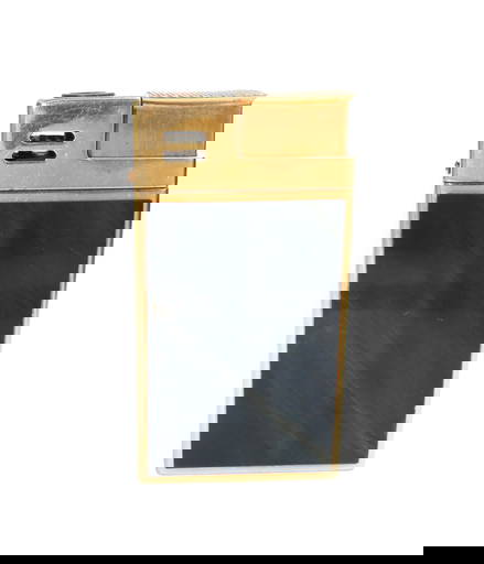 Bvlgari 18k Yellow Gold Hardstone Italian Lighter