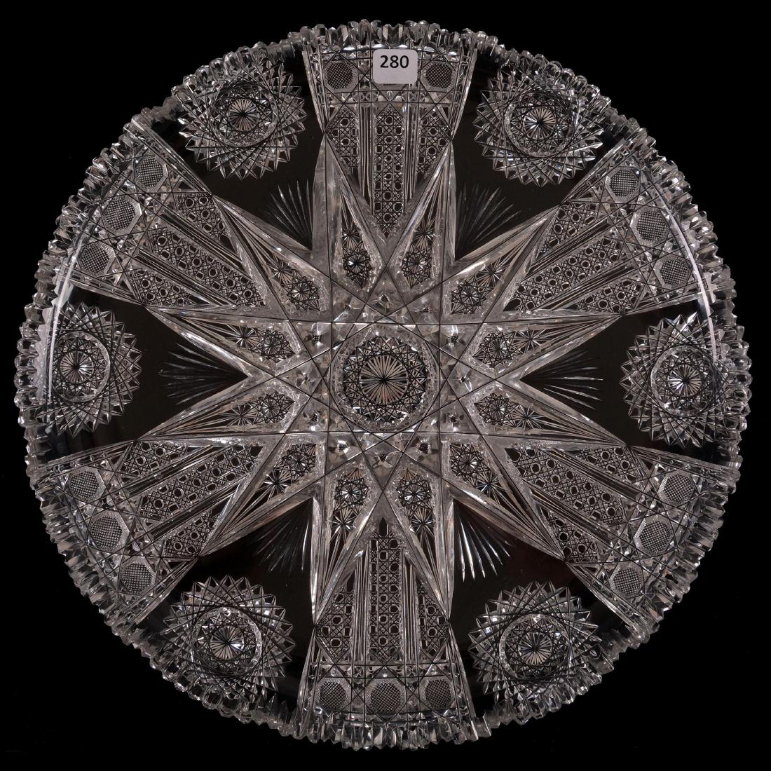 Round Tray - 14" - Signed J. Hoare Sparkler Pattern - Oct 20, 2018 ...