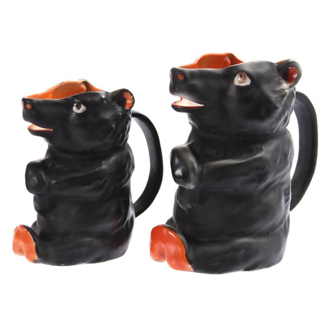 (2) Figural Bear Pitchers Royal Bayreuth - Apr 06, 2019 | Woody Auction ...