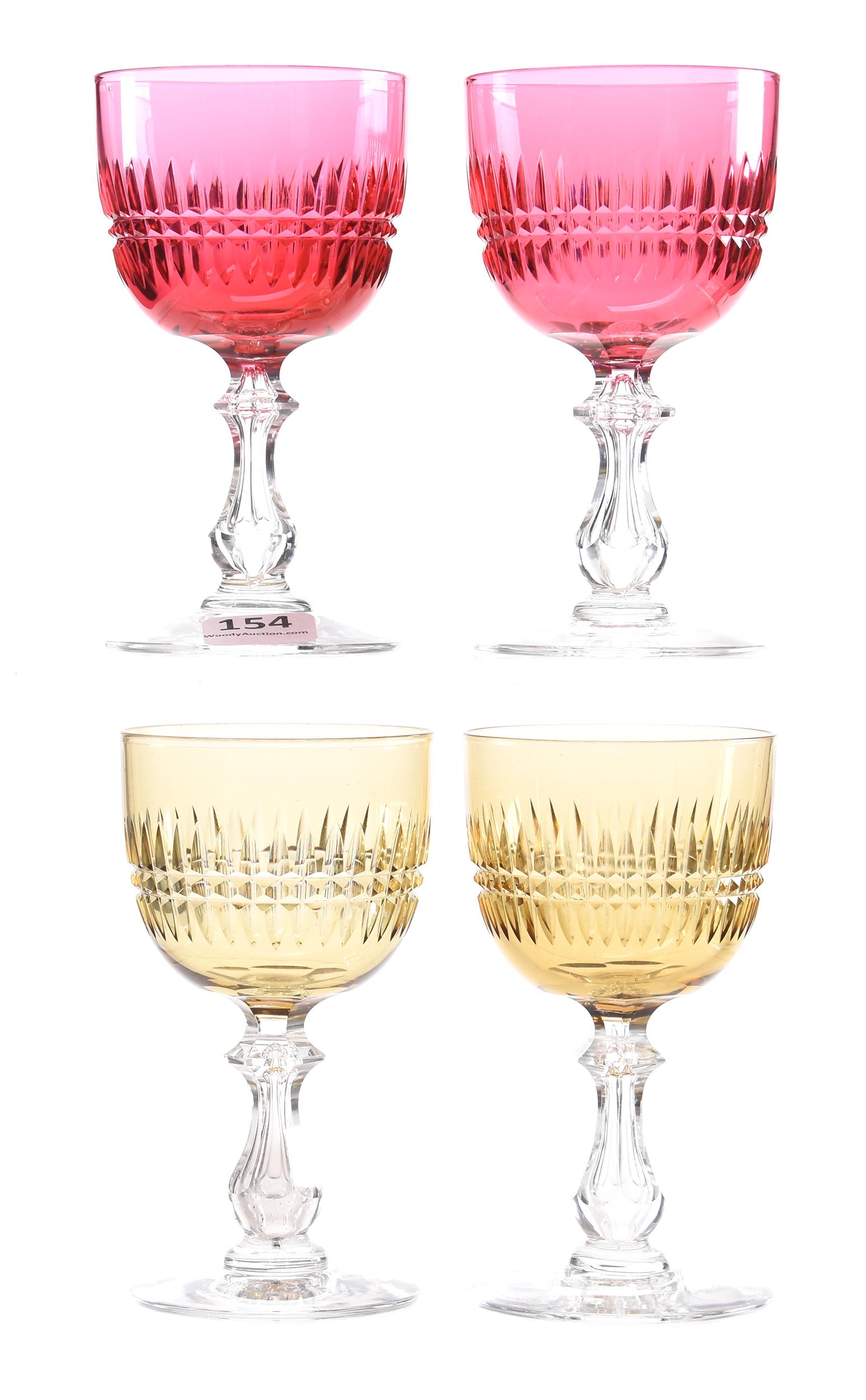 (4) Wine Glasses, Renaissance Pattern by Dorflinger - Nov 16, 2019 ...