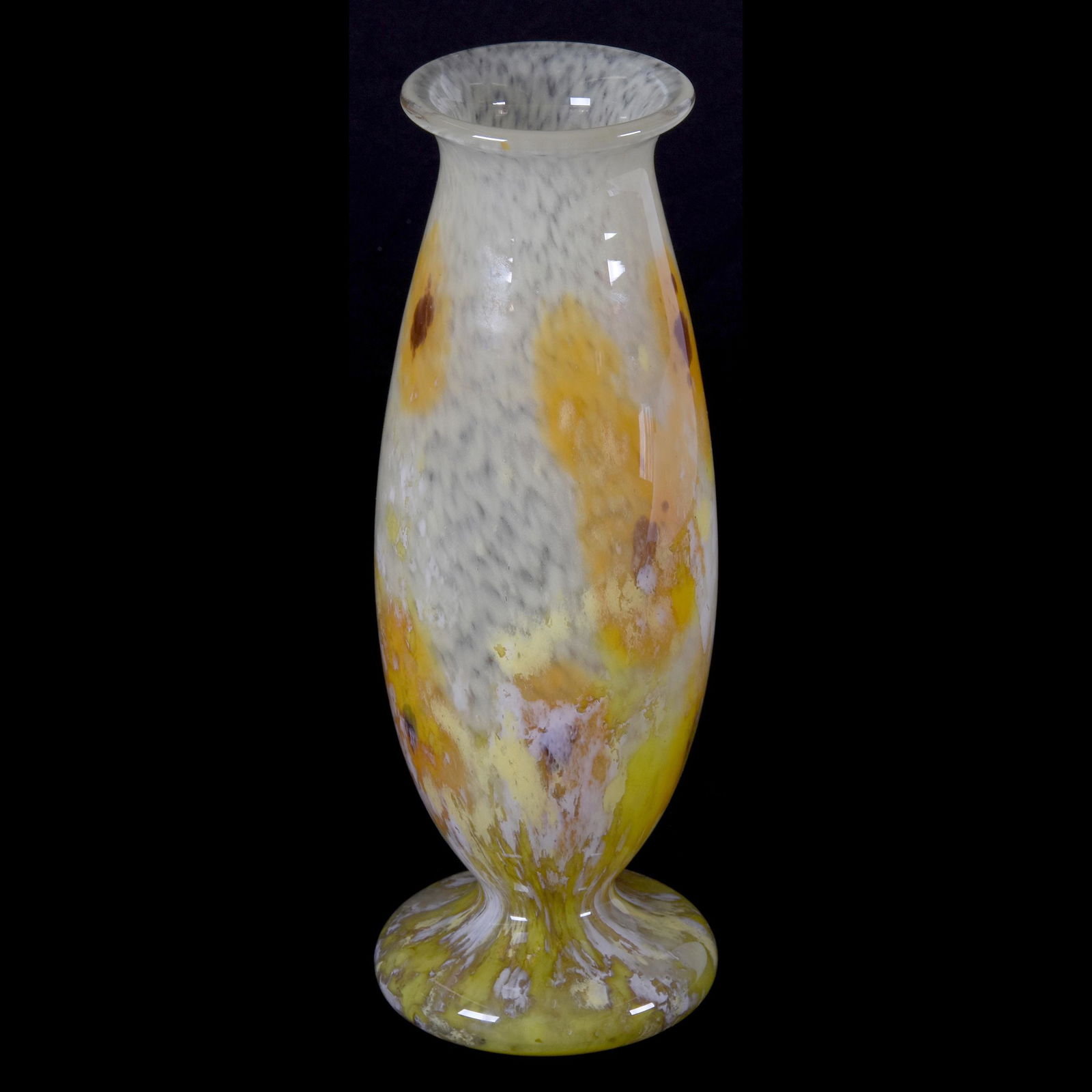 Vase Signed Schneider Art Glass - Mar 14, 2020 | Woody Auction LLC in KS