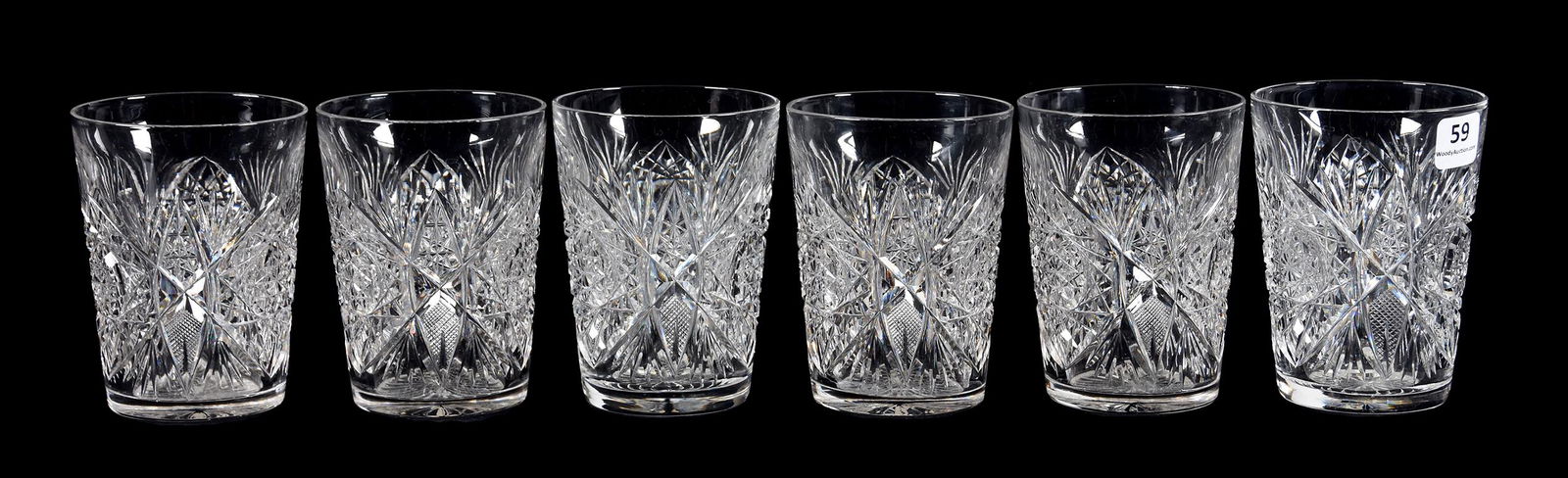 (6) Tumblers, ABCG, Signed J. Hoare Monarch Pattern - Mar 27, 2020 ...