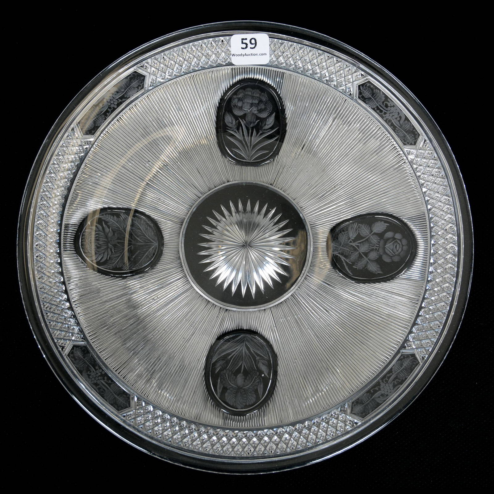 Round Tray, Abcg, Diamonds & Silver Threads Pattern - Nov 14, 2020 ...