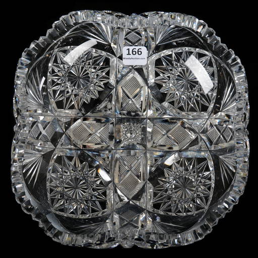 Square Bowl, ABCG, Signed Libbey Jewel Pattern - Jan 09, 2021 | Woody ...