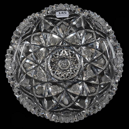 Low Bowl, Abcg, Signed Hawkes Victor Pattern