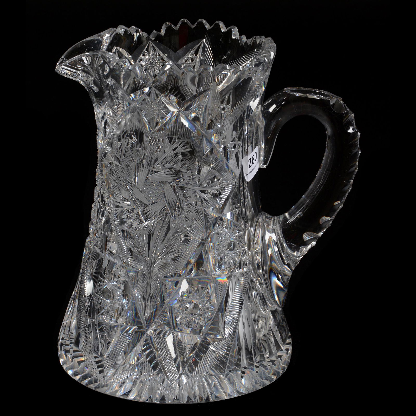Pitcher, Abcg, Signed Libbey Corena Pattern