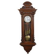 Gingerbread Wall Regulator Clock - Jun 25, 2020 | Bodnar's Auction ...