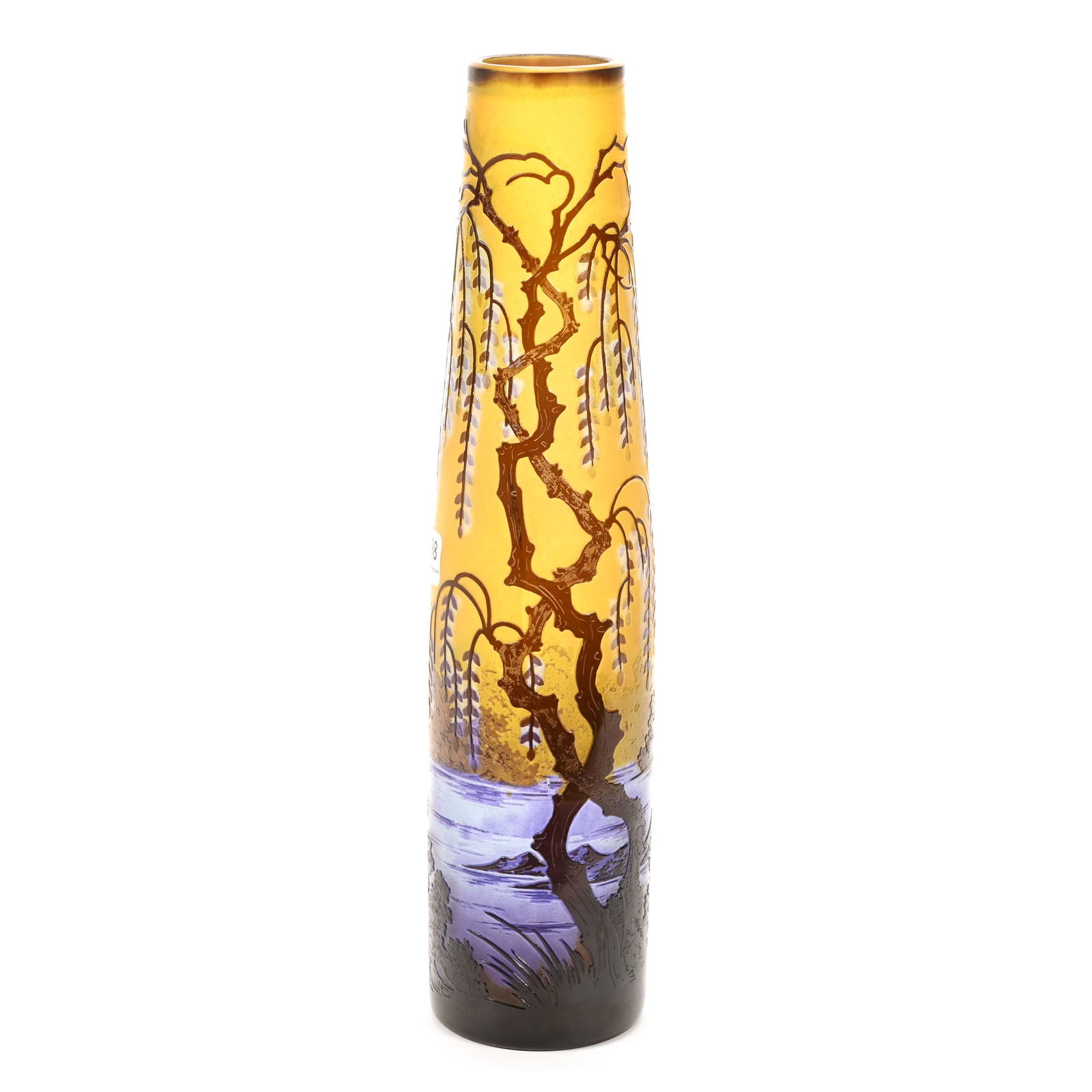 Vase, Modern Reproduction Marked Galle