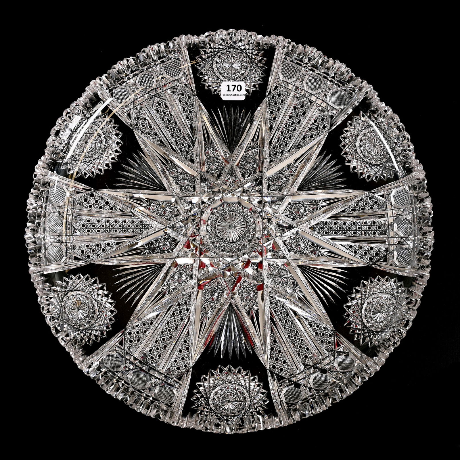 Round Tray, ABCG, Signed J. Hoare Sparkler Pattern - Mar 05, 2022 ...