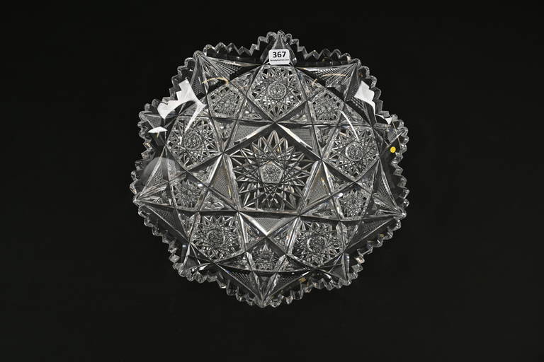 Round Tray, ABCG, Signed Libbey Colonna Pattern - Mar 05, 2022 | Woody ...