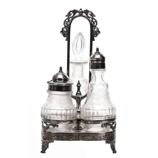 Victorian Condiment Set - Mar 19, 2022 | Woody Auction LLC in KS