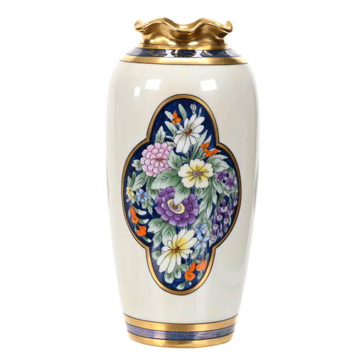 Vase Marked Pickard, Old Fashioned Flowers - May 14, 2022 | Woody ...