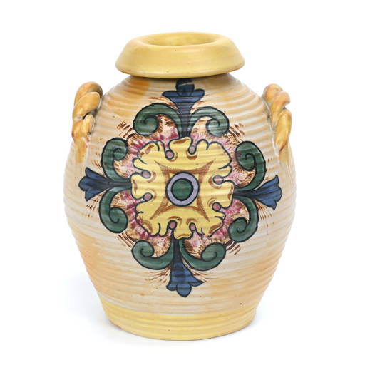 Vase, Weller Art Pottery, Barcelona Pattern (#0498) on Jun 25, 2022 ...