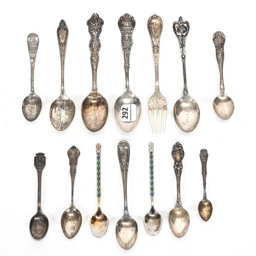 (14) Assorted Teaspoons,