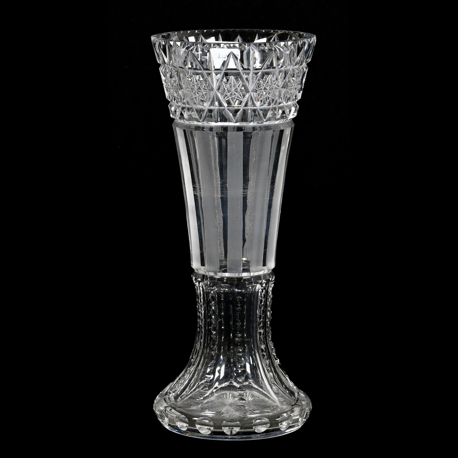 Vase, American Brilliant Cut Glass, Signed Hawkes - Sep 10, 2022 ...