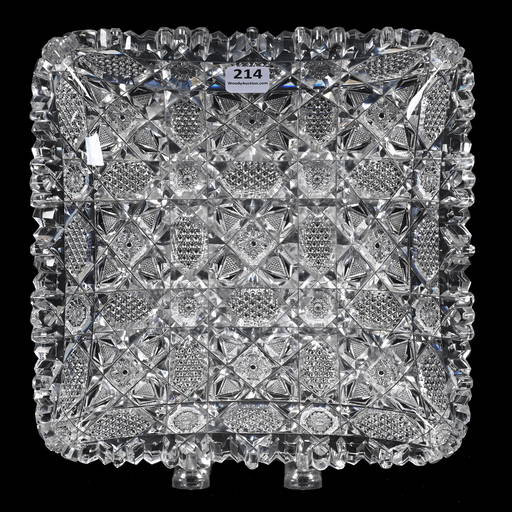 Square Bowl, ABCG, Signed Libbey Isabella Pattern - Sep 10, 2022 ...