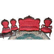 Parlor Set By Meeks, Stanton Hall Pattern - Oct 29, 2022 | Woody ...