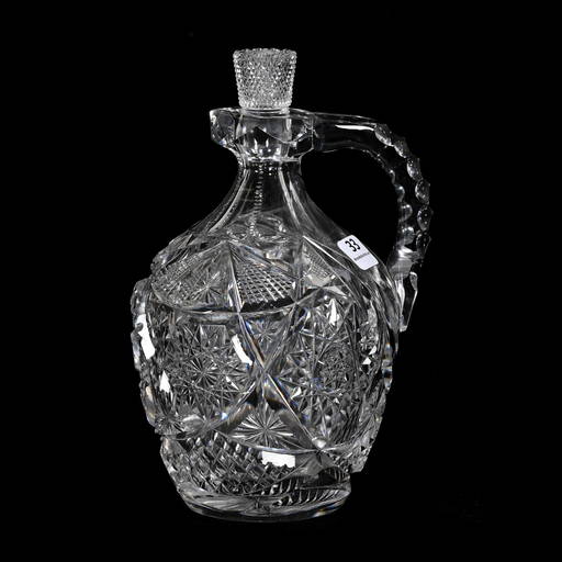 Whiskey Jug, Abcg, Signed Libbey Colonna Pattern