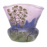 Legras Cameo Art Glass Vase, Art Deco, (#0238A) on Nov 19, 2022 ...