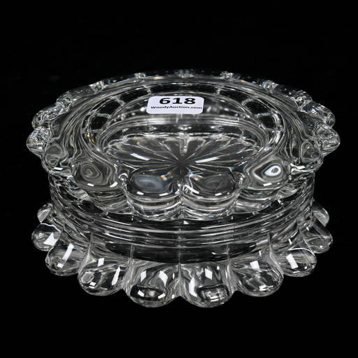 Covered Box Marked Heisey (#0618) on Jan 21, 2023 | Woody Auction LLC in KS