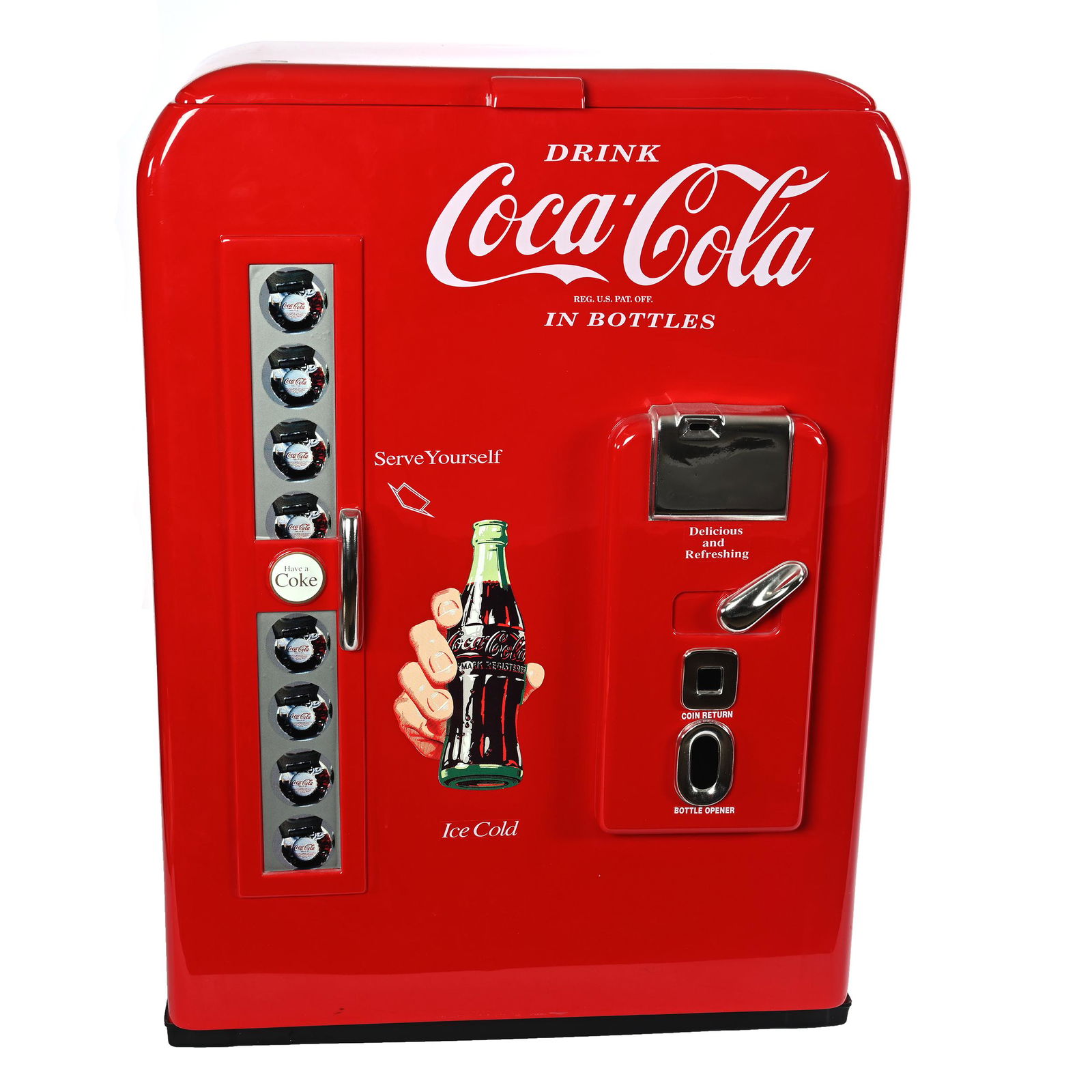 1989 Coca Cola Paul Flum Plastic "Machine" Cooler (#0447) on Feb 04 ...