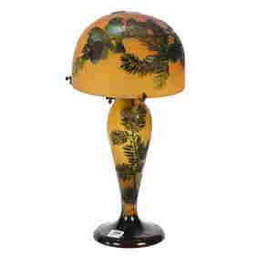 ANTIQUE LA ROCHERE CAMEO OVER-LAY GLASS LAMP - Oct 26, 2014 ...