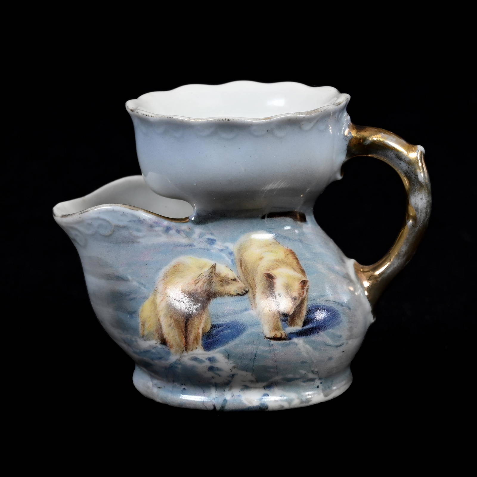 Miniature Scuttle Mug, Unmarked Royal Bayreuth Auction