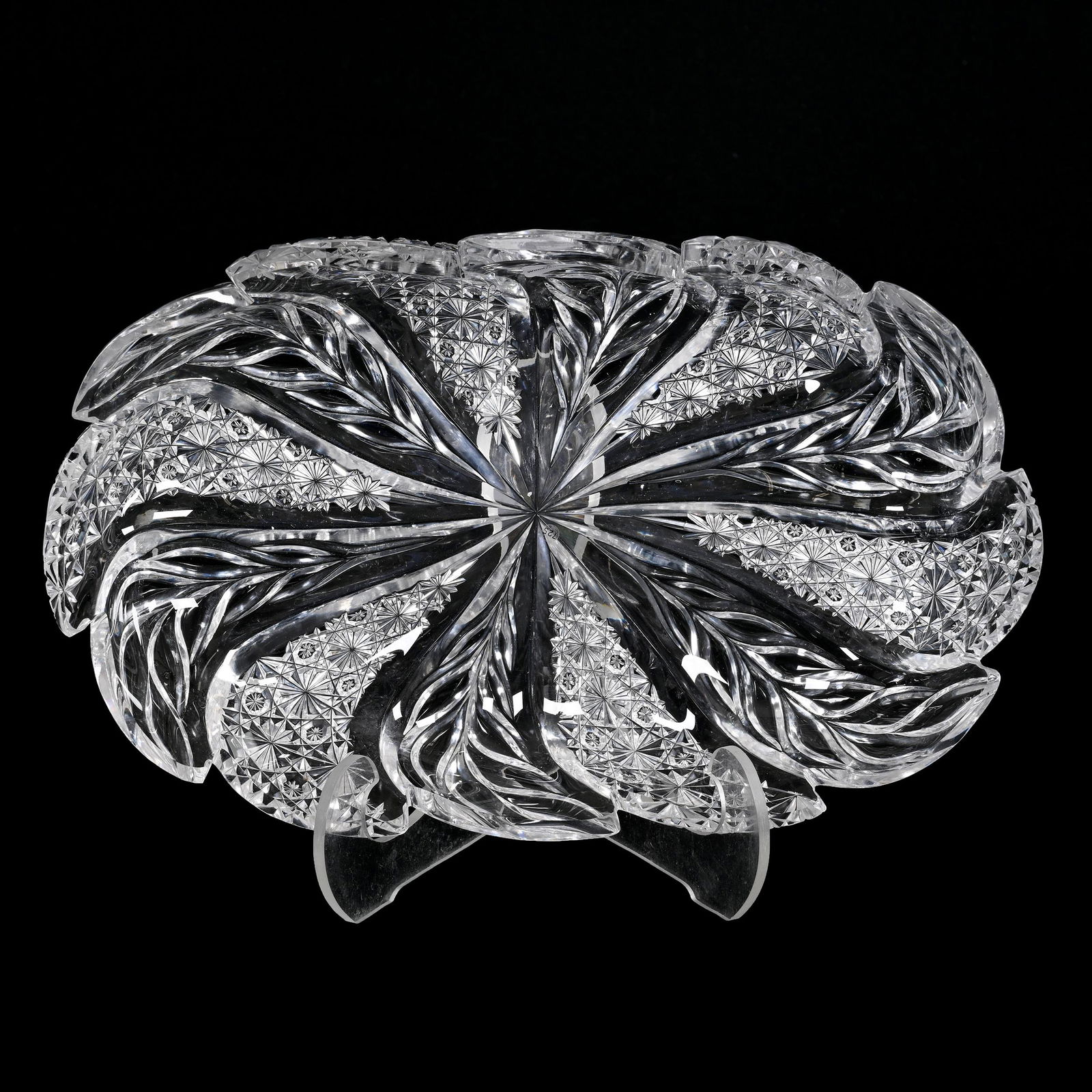 Oblong Bowl, Abcg, Rare Wheat Pattern By J. Hoare